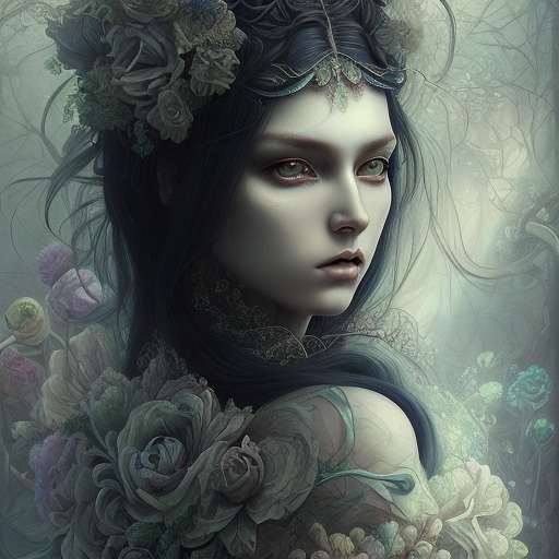 Openjourney prompt: Lilith, beautiful face, black hair, - PromptHero