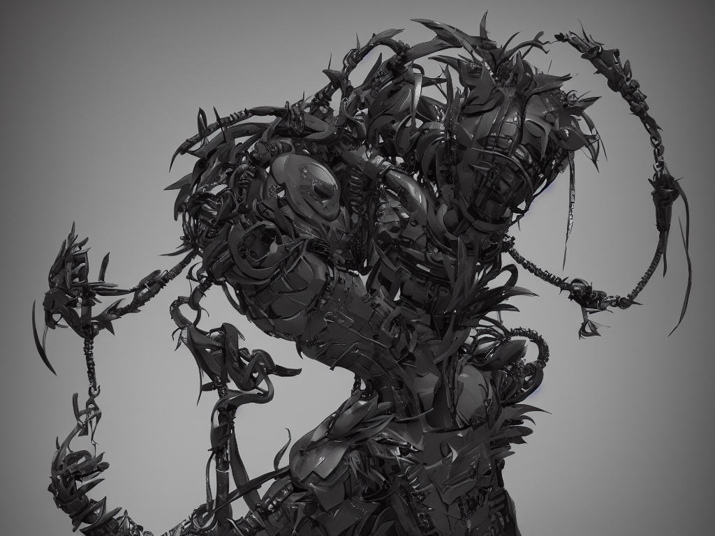 Stable Diffusion prompt: 3d, deep punk, features, light, - PromptHero