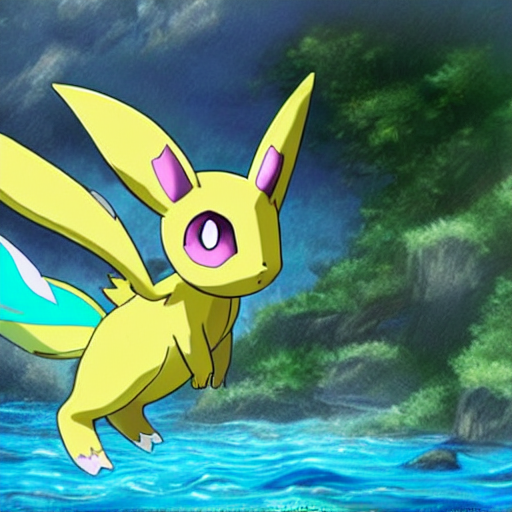 Stable Diffusion prompt: pókemon vaporeon - PromptHero
