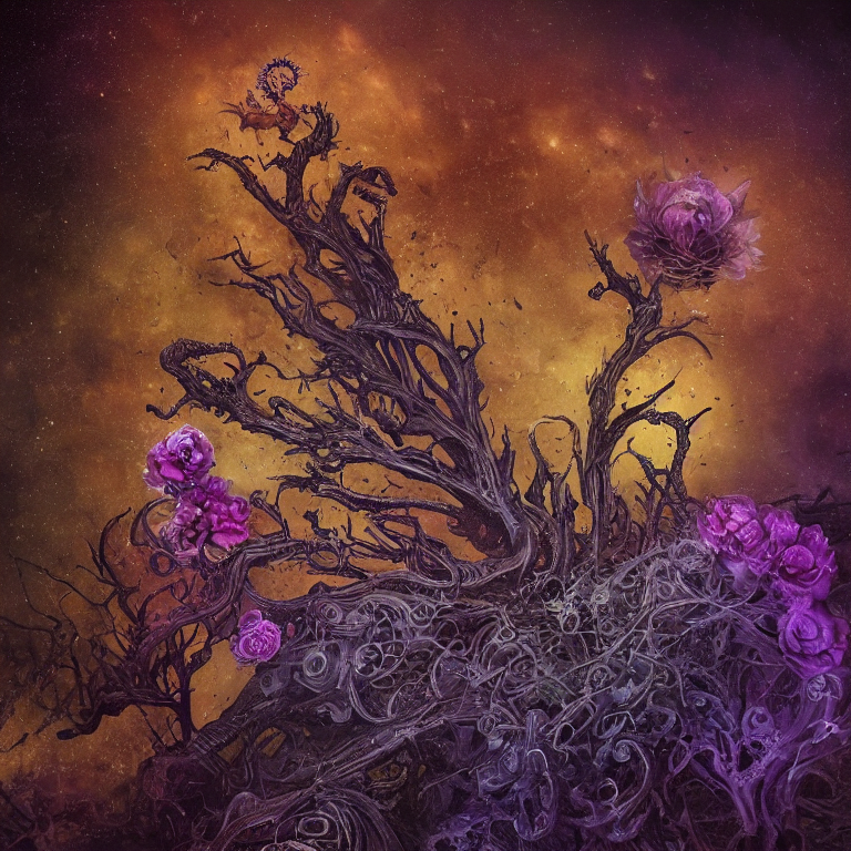 Stable Diffusion prompt: colorful photo of a purple - PromptHero