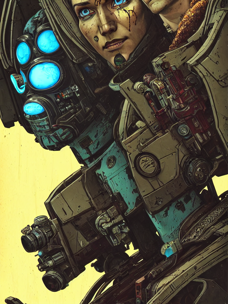 Stable Diffusion prompt: Zane from Borderlands , - PromptHero