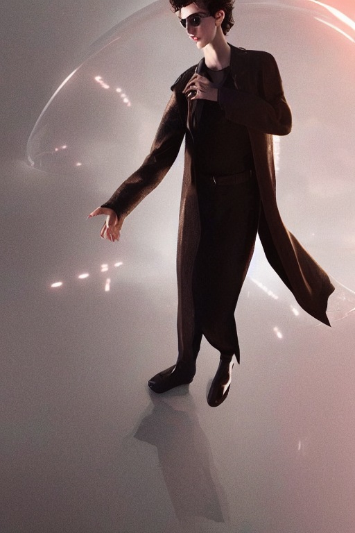 Stable Diffusion prompt: Timothee Chalamet in MATRIX - PromptHero