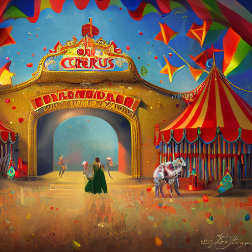 Stable Diffusion prompt: beautiful welcome to the circus, - PromptHero