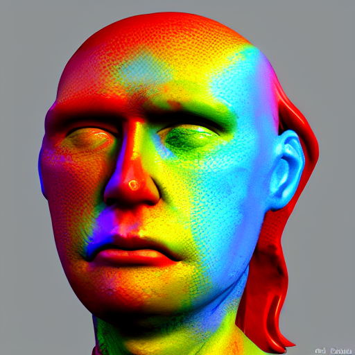 Stable Diffusion prompt: Strange Character 3D Colorful, - PromptHero