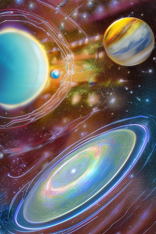 Stable Diffusion prompt: observing the universe planets, - PromptHero