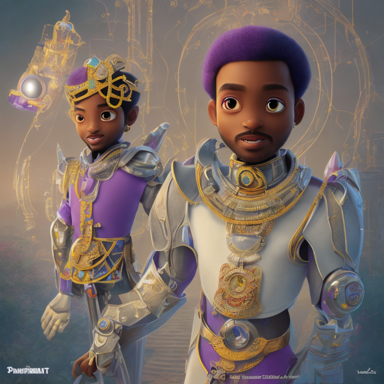 Openjourney prompt: Porträtt of Prince adonay, Pixar - PromptHero