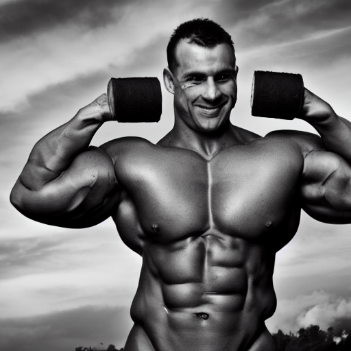 Stable Diffusion prompt: Bodybuilder, photography - PromptHero