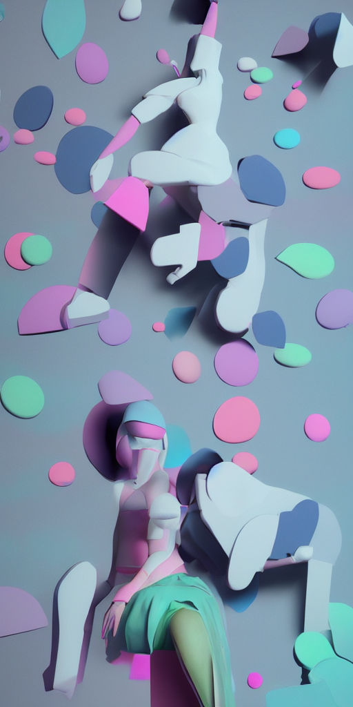 Stable Diffusion prompt: 3 d matte render, dj rave party, - PromptHero