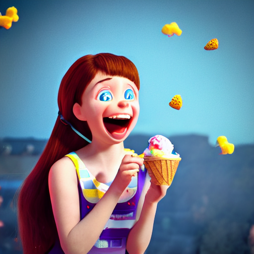 Stable Diffusion prompt: cute, adorable, smiling girl - PromptHero