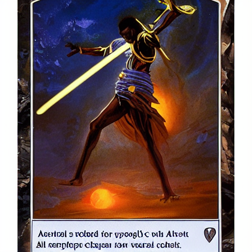 Stable Diffusion prompt: teferi's protection Magic the - PromptHero