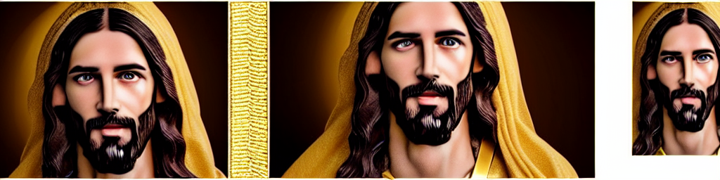 Stable Diffusion prompt: Realistic Jesus christ as god, - PromptHero