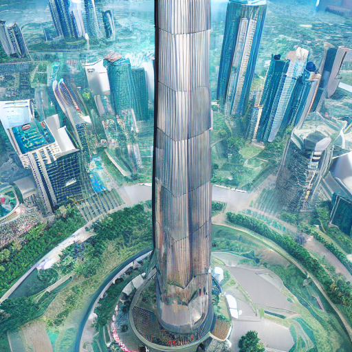 Stable Diffusion prompt: aerial view of a giant fish tank - PromptHero