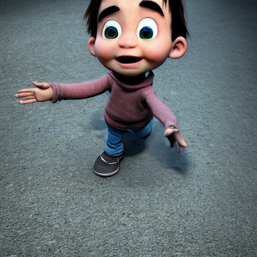 Stable Diffusion prompt: Pixar style little boy, 4k, 8k, - PromptHero