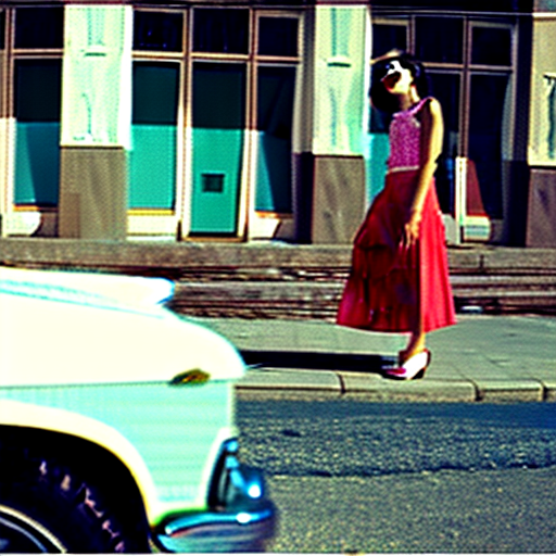 Stable Diffusion prompt: a girl poses for a photographer - PromptHero