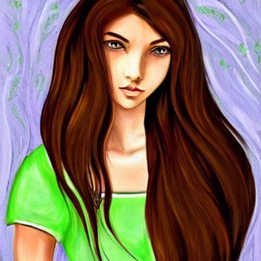 Stable Diffusion prompt: beautiful girl with brown hair - PromptHero