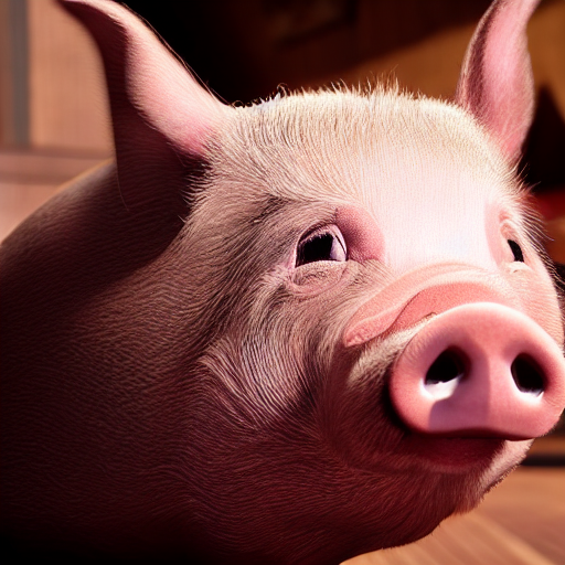 Stable Diffusion prompt: photo of a ultra realistic pig - PromptHero