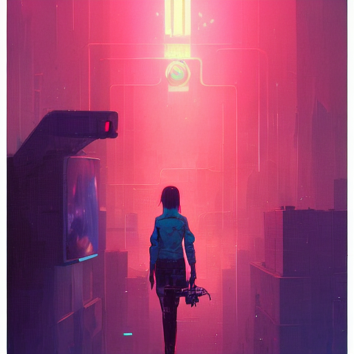 Stable Diffusion prompt: person wearing a television for - PromptHero