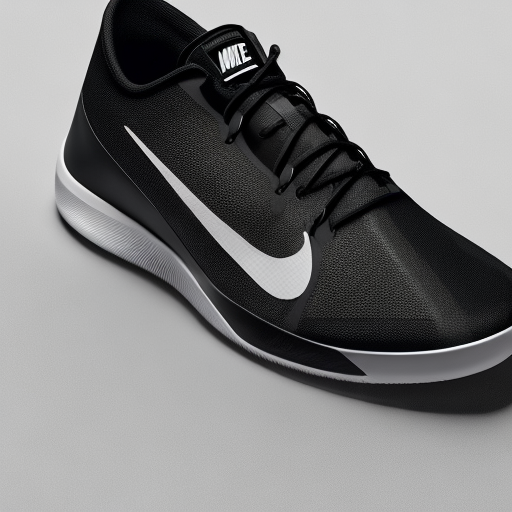 Openjourney prompt: Nike pace shoes made of rubber and - PromptHero