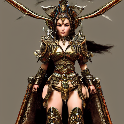 Stable Diffusion prompt: goddess warrior empress | battle - PromptHero