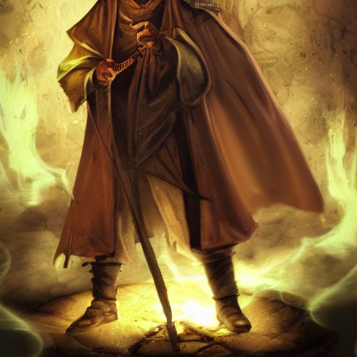 Fire Wizard Art