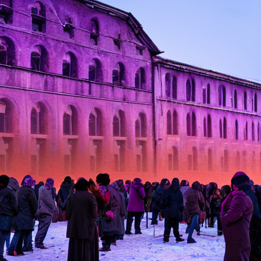 Stable Diffusion prompt: Ancient building, purple, sense - PromptHero