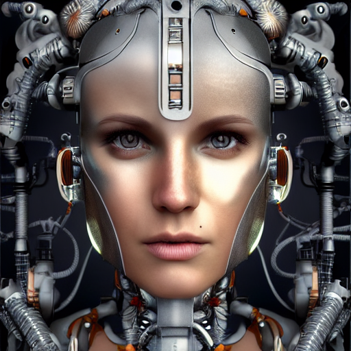 Stable Diffusion prompt: full body cyborg| full-length - PromptHero