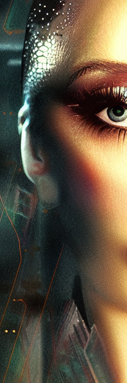 Stable Diffusion prompt: beautiful pin-up cyborg, blade - PromptHero