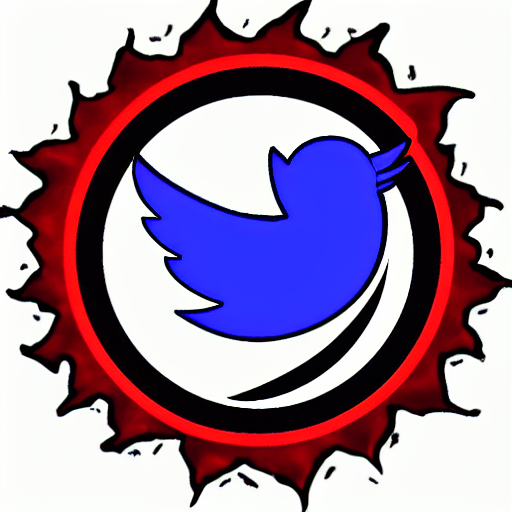 Stable Diffusion prompt: Fire Twitter logo - PromptHero
