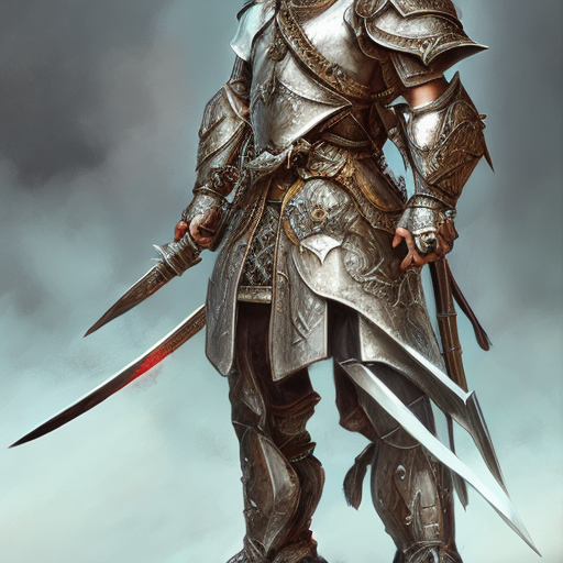 Openjourney prompt: Dog warrior, final fantasy armor, - PromptHero