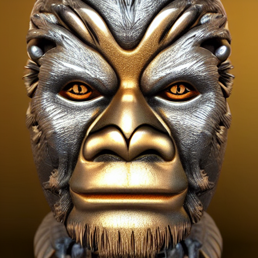 Stable Diffusion prompt: Bigfoot, growl, Mayan tribes, - PromptHero