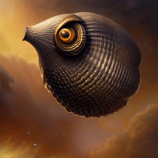 Stable Diffusion prompt: goat owl puffer snail, - PromptHero