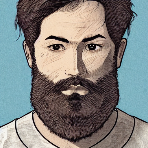 Stable Diffusion prompt: man with short beard with dark - PromptHero