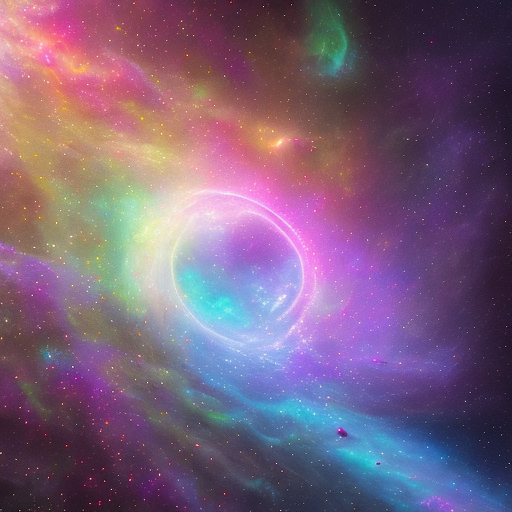 Openjourney prompt: Light painting of abstract galaxies, - PromptHero