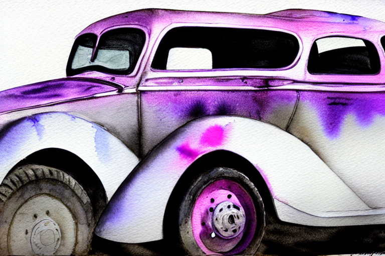 Stable Diffusion prompt: new shiny car next to old rusted - PromptHero