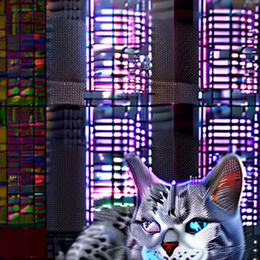 Stable Diffusion prompt: cyberpunk cat, octane render, - PromptHero