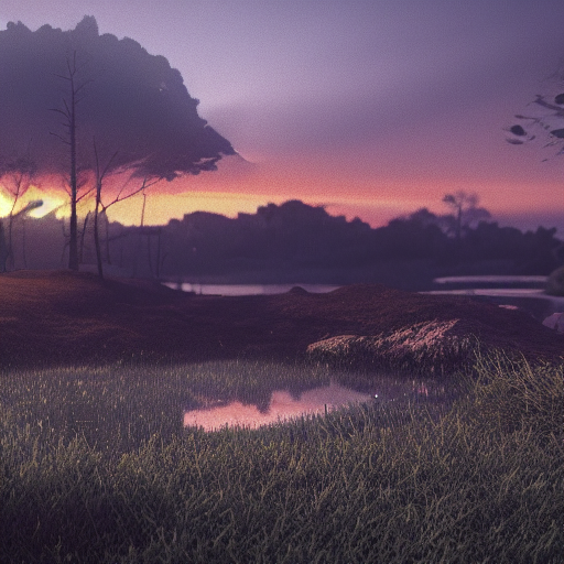 Stable Diffusion prompt: peaceful landscape, cinematic, - PromptHero