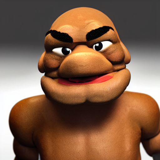 Stable Diffusion prompt: Mike Tyson as a muppet, pixar - PromptHero