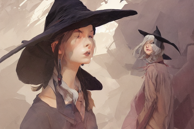 Stable Diffusion prompt: rugged girl witch wearing magic - PromptHero