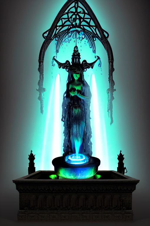 Stable Diffusion prompt: Environment fountain with - PromptHero