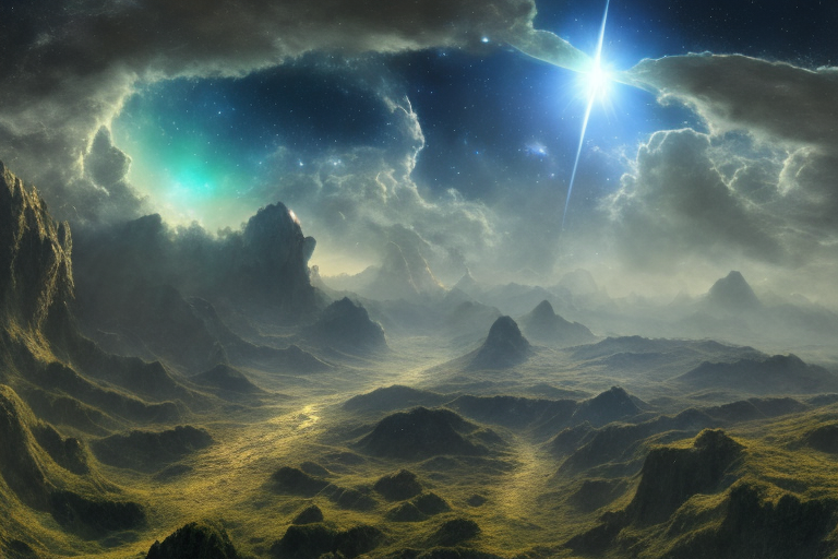 Openjourney prompt: Andromeda Nebula, galaxies, high - PromptHero