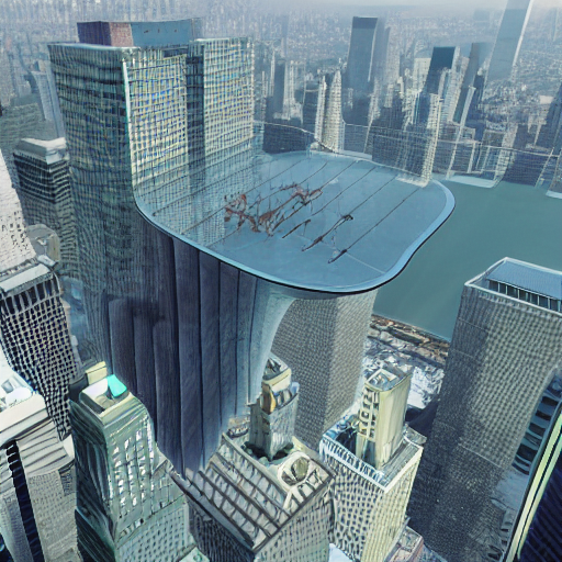 Stable Diffusion prompt: aerial view of a giant fish tank - PromptHero