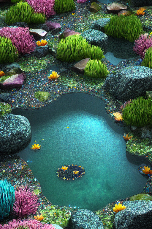 Stable Diffusion prompt: Forest flower crystals::4 - PromptHero