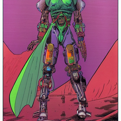 The Martian Cyborg Warrior Women Who Worship Athena • An AI Story