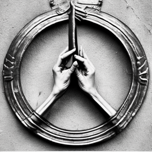 Openjourney prompt: The victory sign is a gesture in - PromptHero