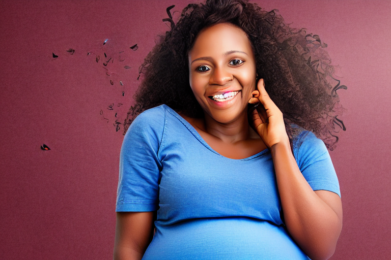 Stable Diffusion prompt: Pregnant Nigerian woman with - PromptHero