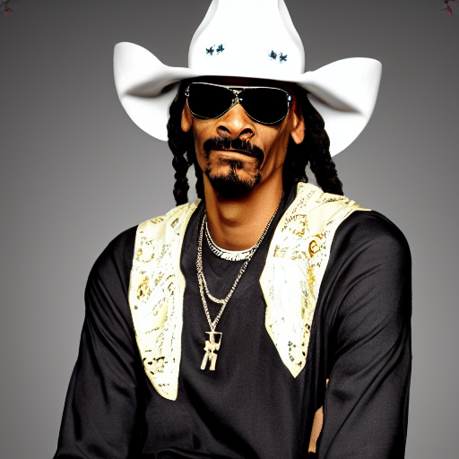 Stable Diffusion prompt: snoop dog as a cowboy. Ultra hd, - PromptHero