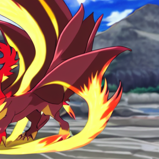 Stable Diffusion prompt: A new type of fire dragon - PromptHero