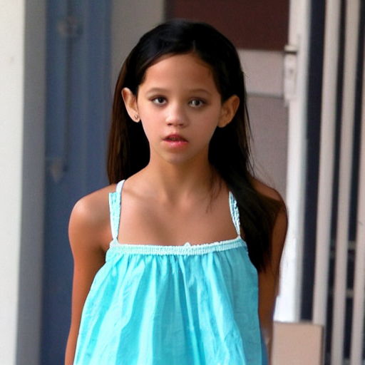 Stable Diffusion prompt: Jenna Ortega in nightie - PromptHero