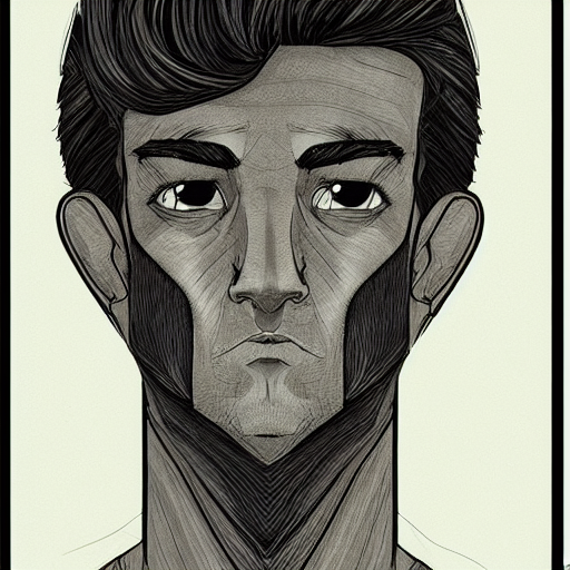 Stable Diffusion prompt: man with long face, with clean - PromptHero