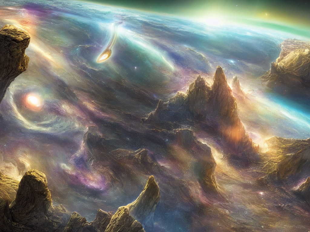 Stable Diffusion prompt: Andromeda galaxy, high - PromptHero